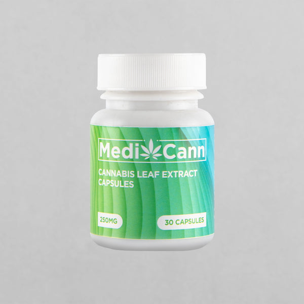 250mg Cannabis Leaf Extract Capsules:Relief for Chronic Pain & Anxiety